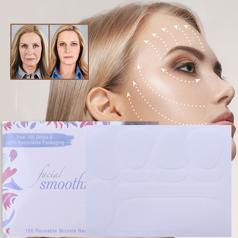 160Pcs Face Lift Tape Invisible Face Neck Eye Lifter Sticker Slimming ...