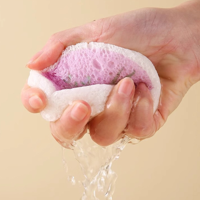 Compressed Wood Pulp Cotton Rag Kitchen Cleaning Dishwashing Spong Mop ...