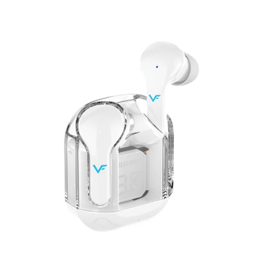 Vinnfier VF Momento 7 True Wireless Bluetooth Stereo Earbuds with LED Display Built In Mic Touch ...