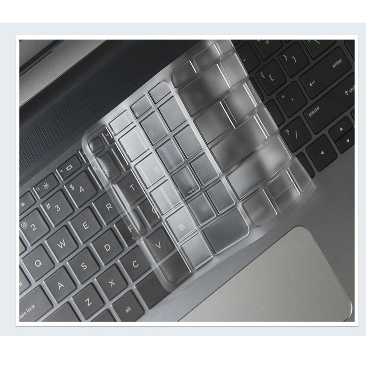 Keyboard Cover Skin Protector for HP ENVY x360 15-u*** serie 15-u010dx ...