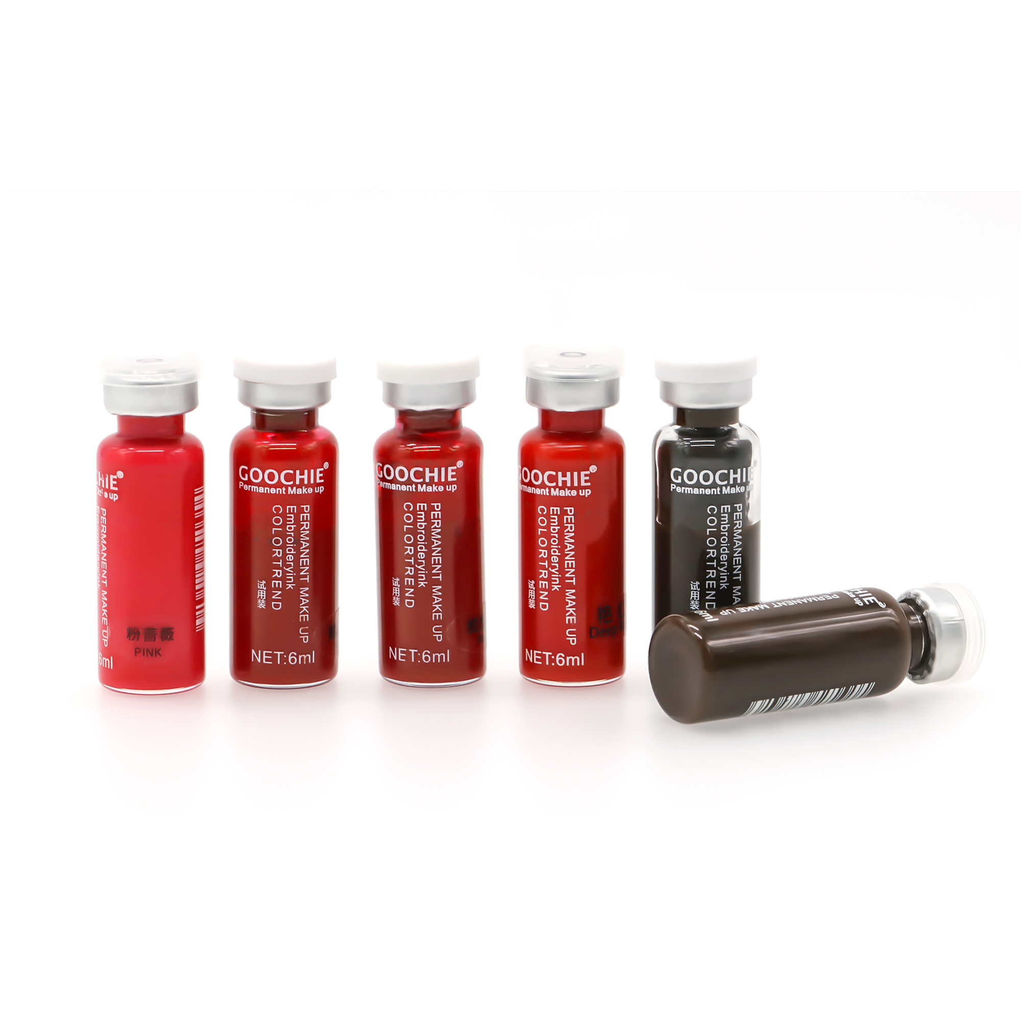 Wenefang Fashion Goochie PMU 6ML Eyebrow Lip Micro Pigment Permanent ...