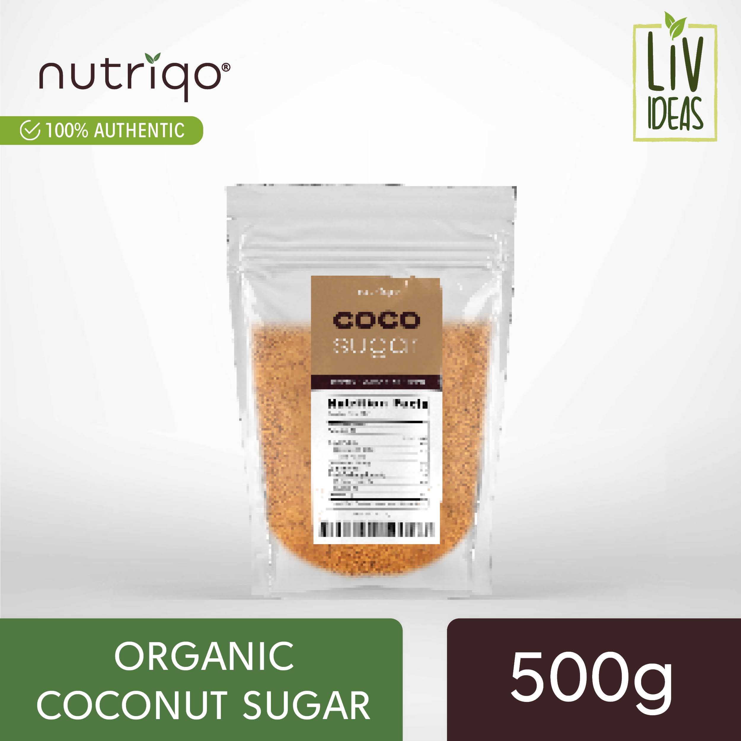Nutriqo Organic Coconut Sugar 500g | Lazada PH