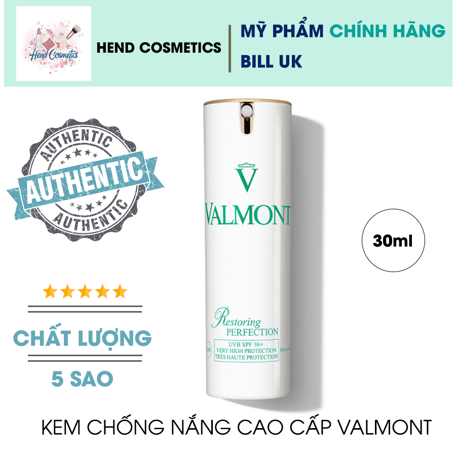 Kem Chống Nắng Valmont Restoring Perfection SPF 50 30ml | Lazada.vn