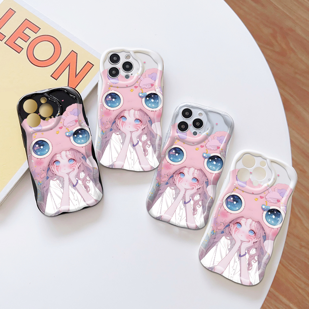 YYDS for Infinix Smart 6 HD Back Cover Cartoon Girl Case Cream Texture ...