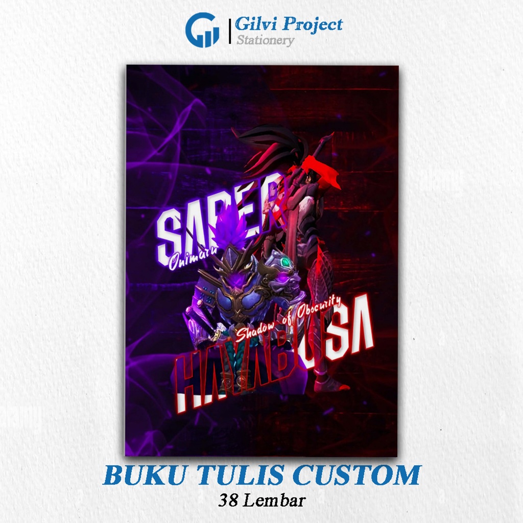 Buku Tulis Mobile Legend / ML [A] / Buku Tulis Sekolah / Buku Tulis ...