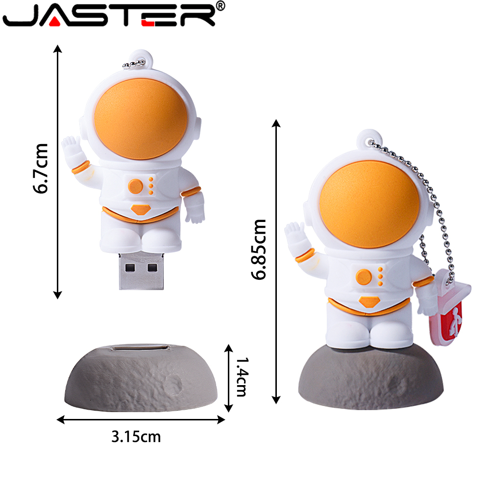 JASTER USB flash drive Astronaut Pen drive cute cartoon model Memory ...