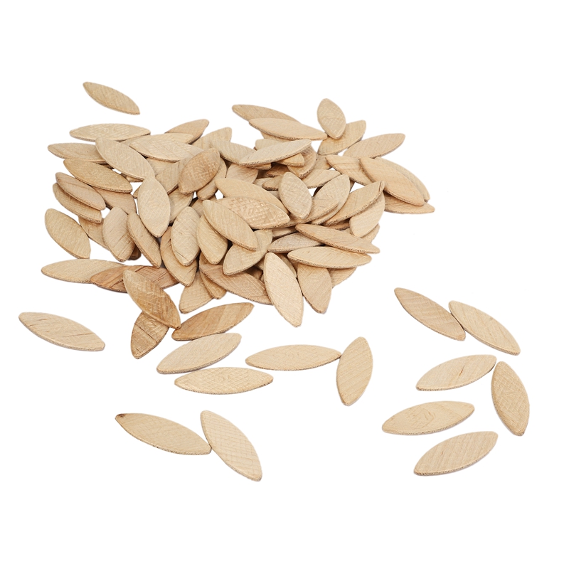 100Pcs No.10 Assorted Wood Biscuits for Tenon Machine Woodworking ...