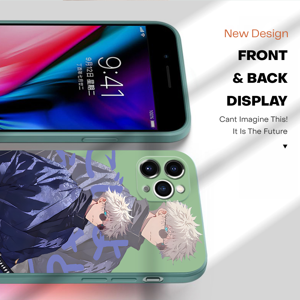 Jizetin for Infinix Hot 12 Play Back Cover Blue Eyes Satoru Gojo ...