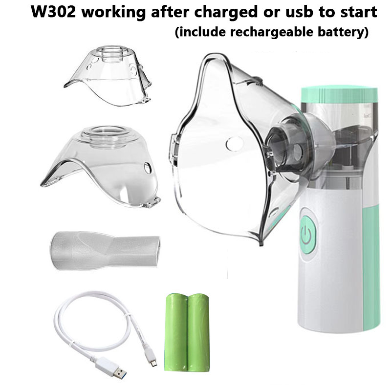Portable Machine Mesh Rechargeable Inhaler for Asthma Ultrasonic ...