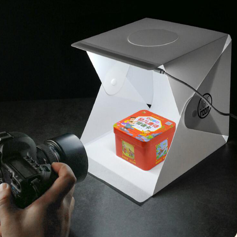 Photography LED Light Room Photo Studio Light Tent Soft Box Backdrops ...