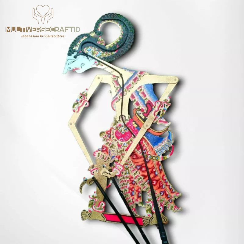 Wayang Kulit Sapi ASLI Laksmana/Laksmi/Lesmana Alusan Ukuran Standar ...