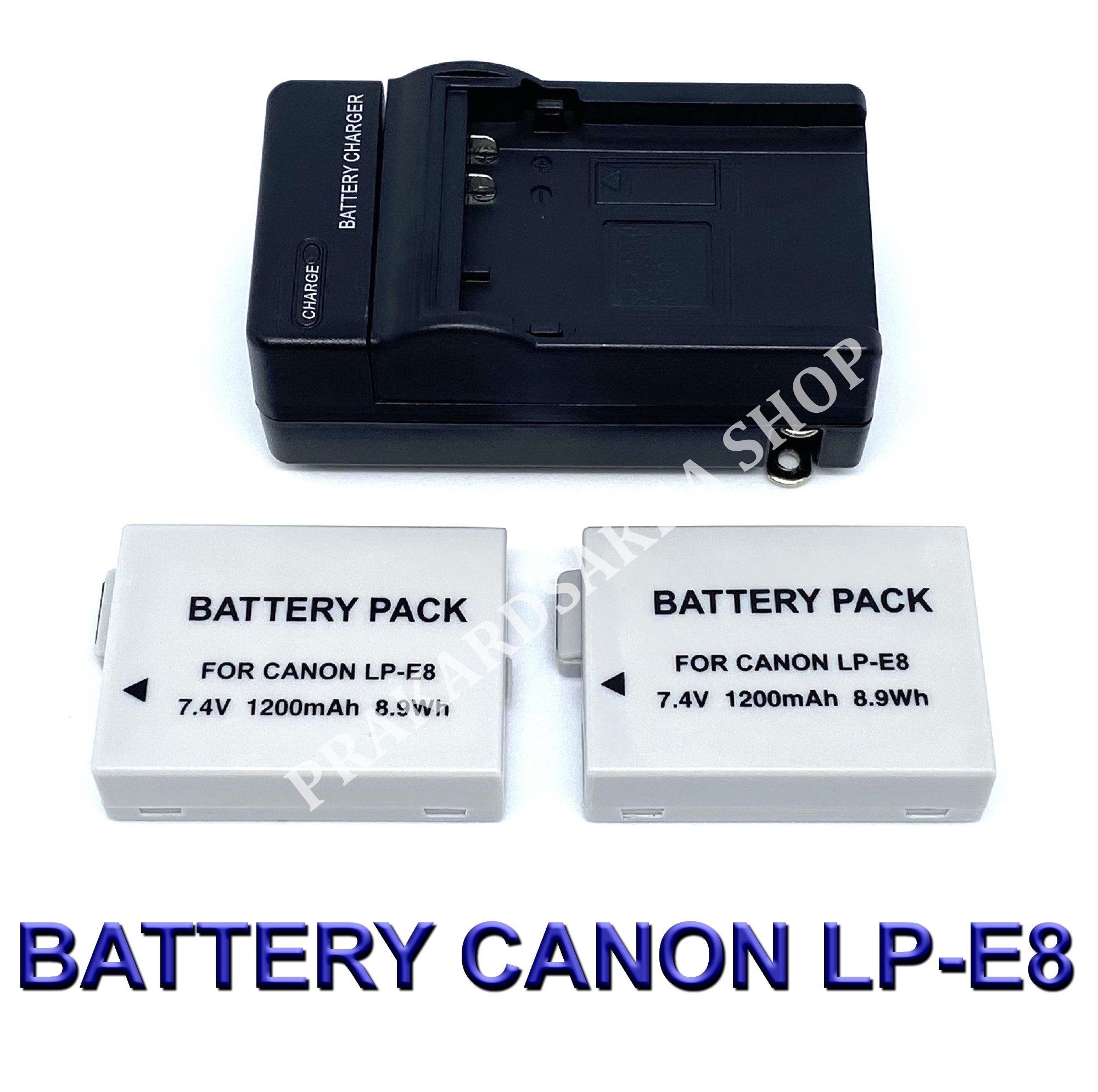 LP-E8 / LPE8 แบตเตอรี่และแท่นชาร์จสำหรับกล้องแคนนอน Battery and Charger ...