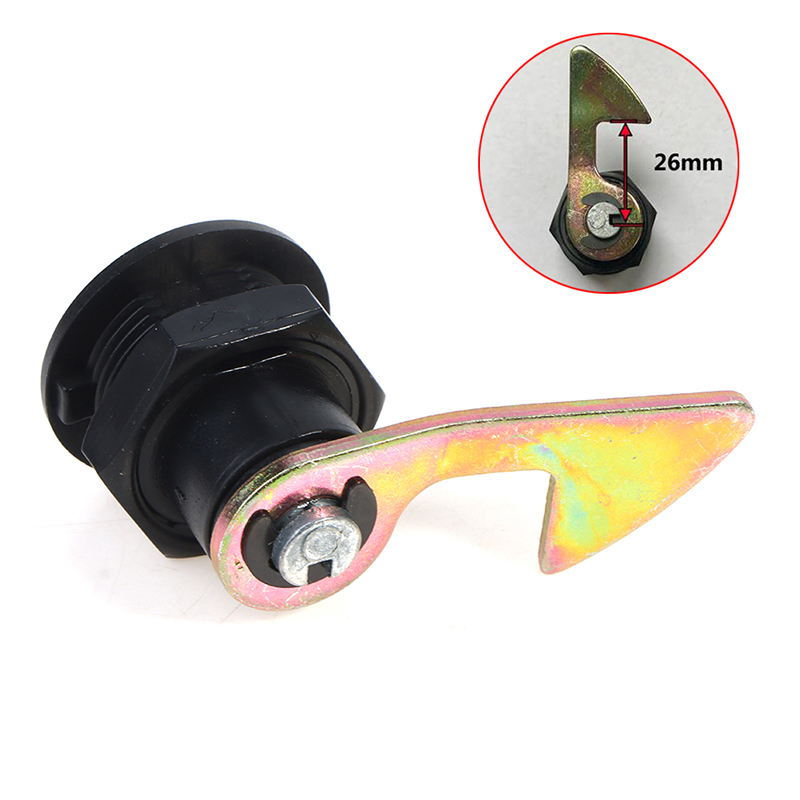 Short Hook Rear Tail Box Key Switch Lock for Motorcycle Quad ATV Go ...