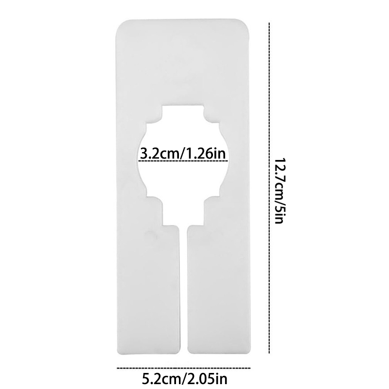 10 Pieces Rectangular Closet Dividers Clothes Organizers Clothing Rack ...