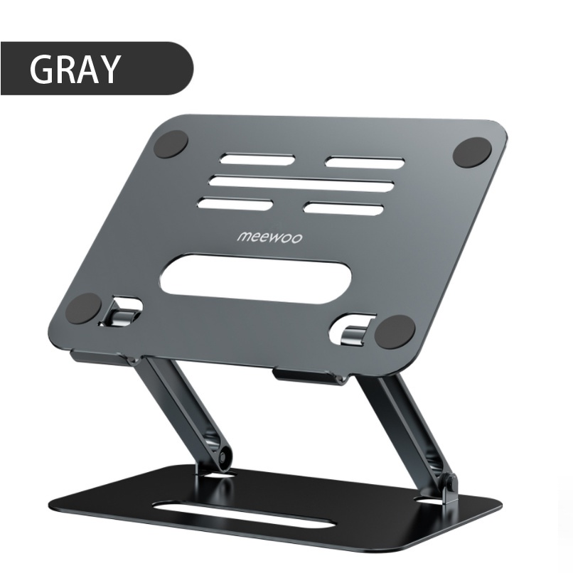 Meewoo Laptop Stand Adjustable Portable Laptop Riser Laptop Holder ...
