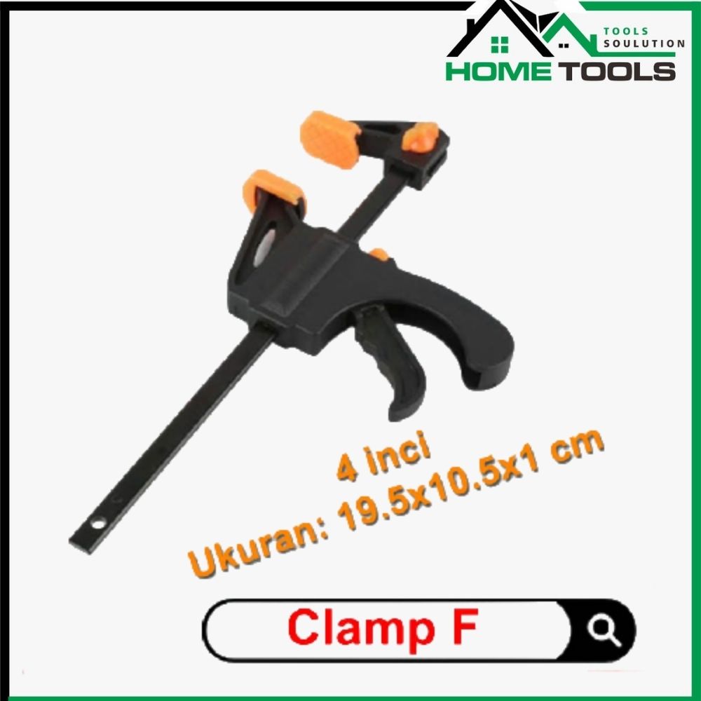 Klem kayu penjepit serbaguna penjepit bingkai clamp 4 inci quick ...