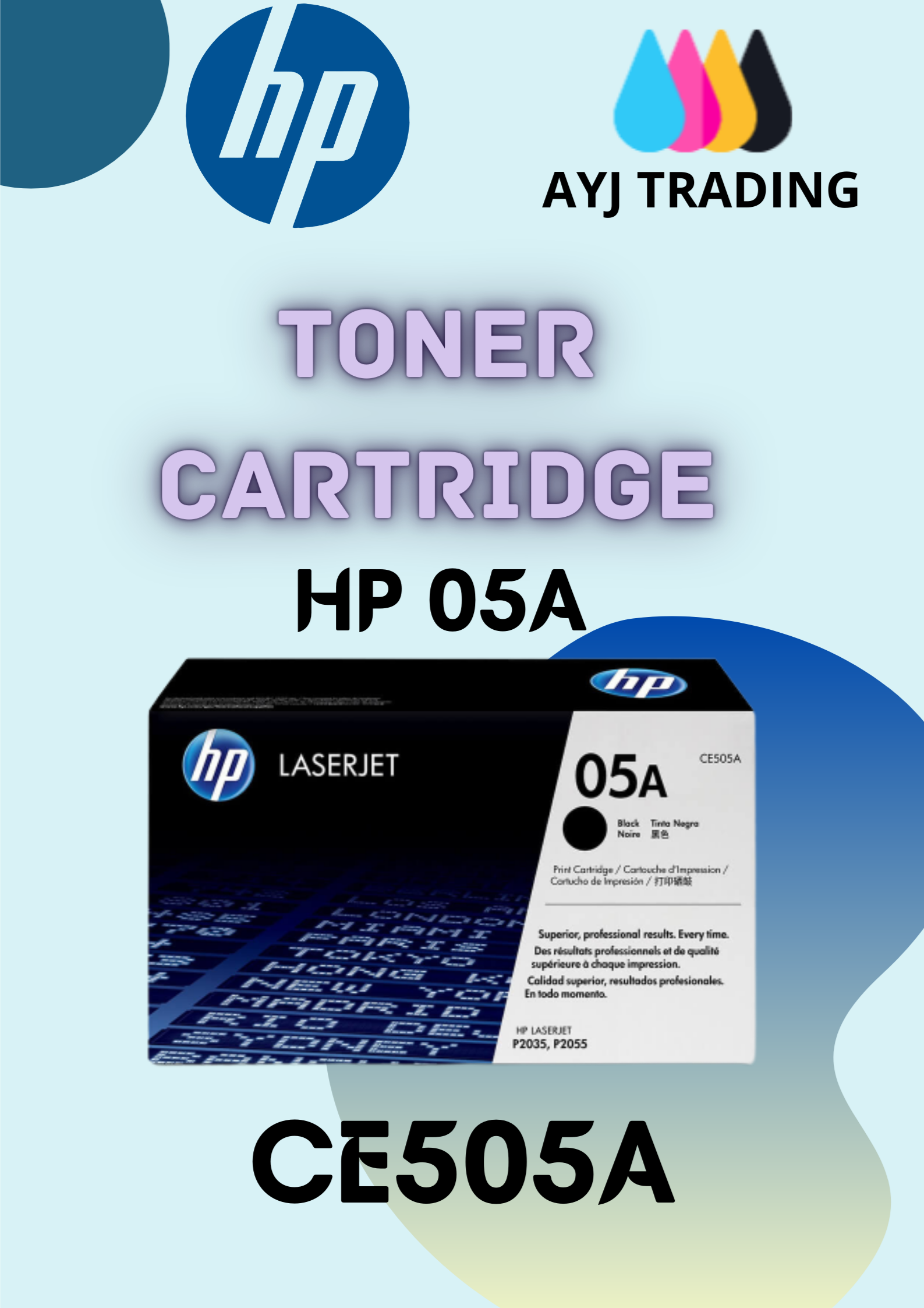 HP 505A (CE505A) BLACK TONER CARTRIDGE | Lazada PH