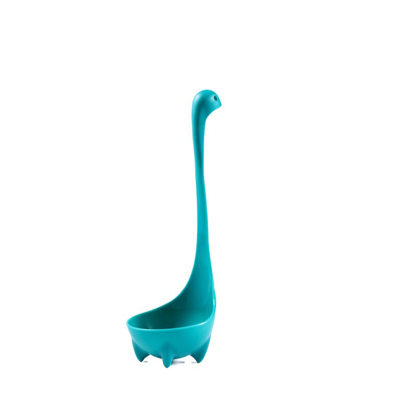 Loch Ness Monster Soup Spoon Long Handle Scoop Cute Spoon Hanging Hole ...