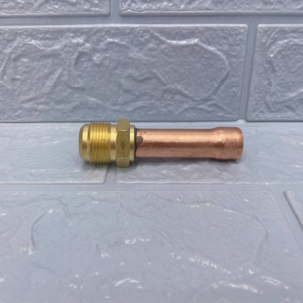 ( 1/4" 3/8" 1/2" 5/8" 3/4'' ) penyambung paip tembaga soket adapter ...