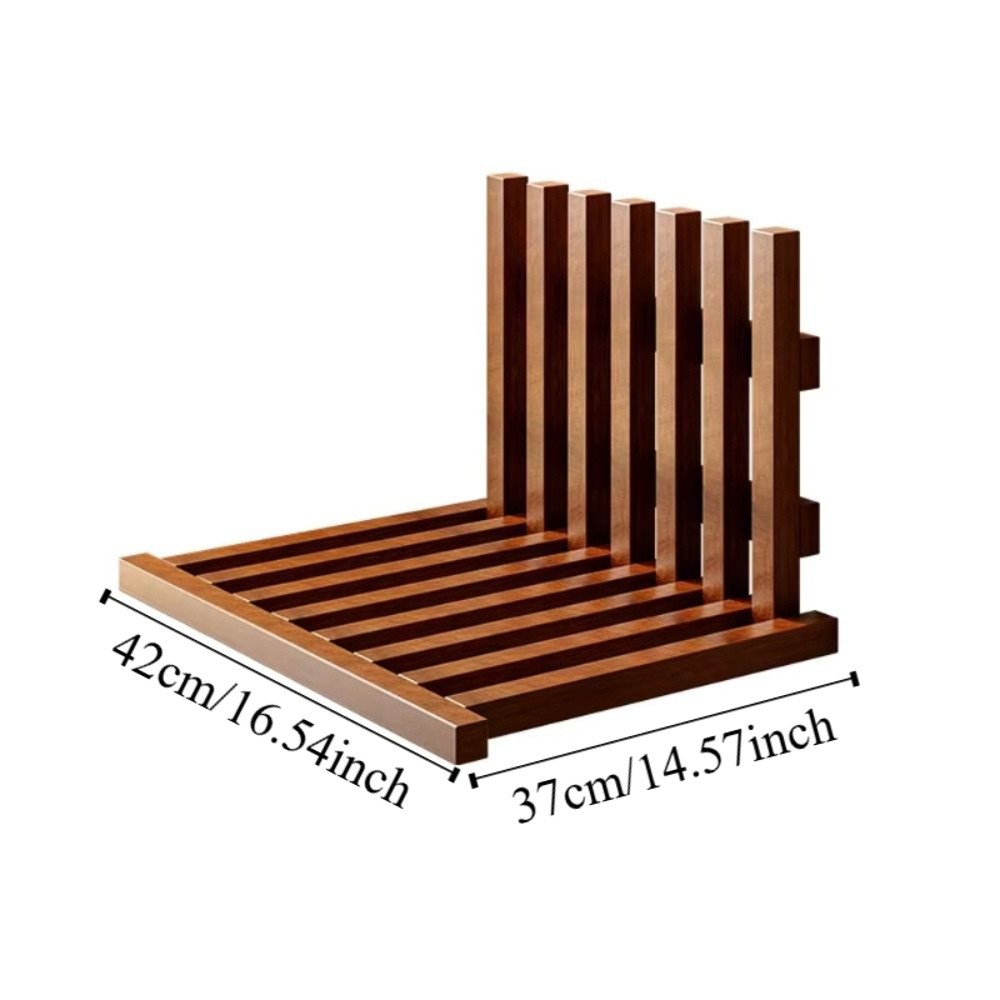 Multi-Purpose Solid Wood Folding Shoe Bench Folding Design Invisible ...