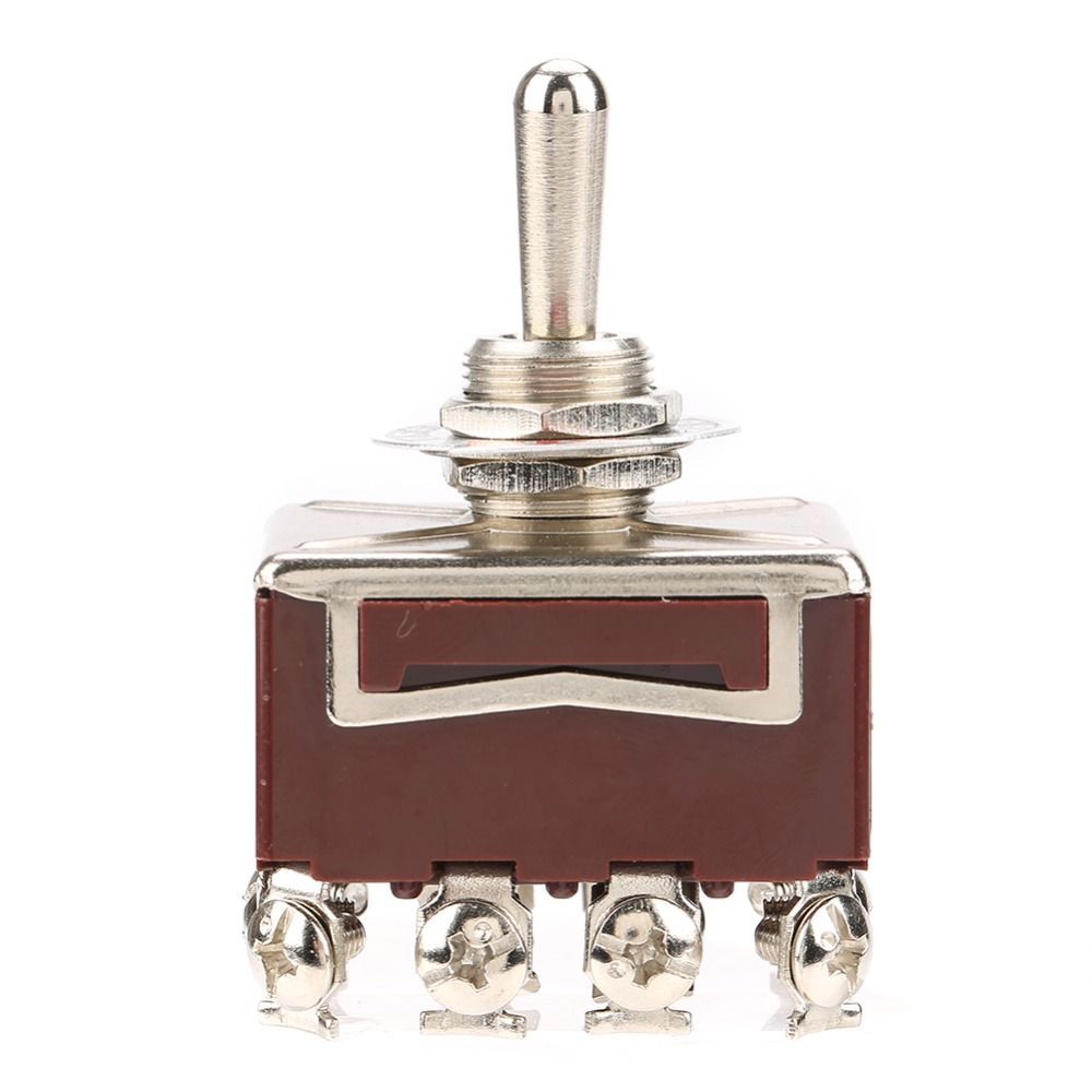 Durable ON/OFF/ON Three-position Rocker Control Heavy Duty Toggle 4PDT ...