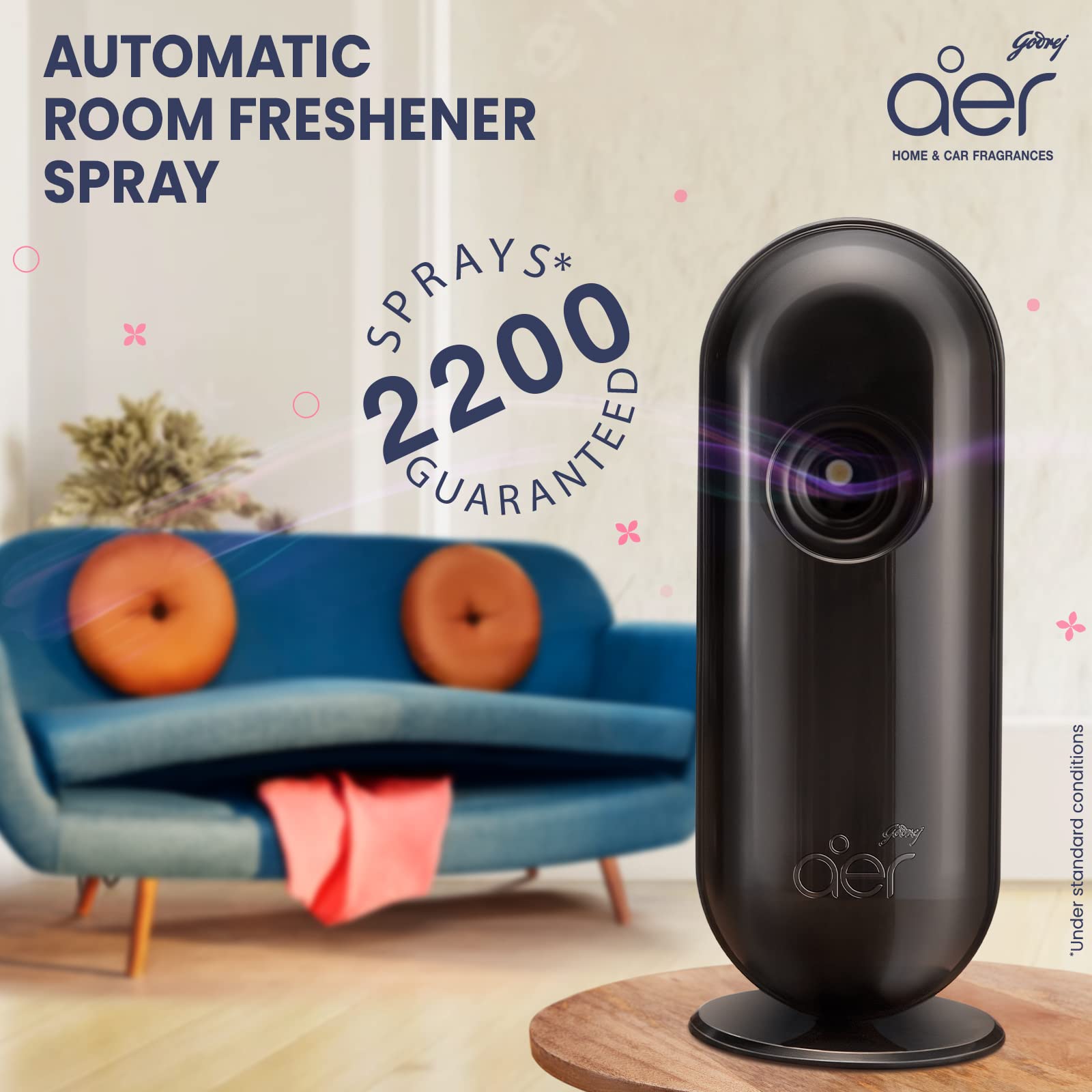 Godrej Aer Matic Kit (Machine + 1 Refill) - Automatic Room Freshener ...
