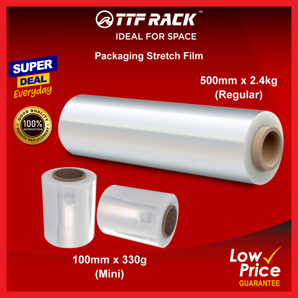 TTF Rack™️ (STRETCH FILM) Stretch Film / Packaging Plastic Film ...