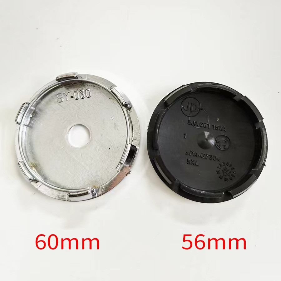 4pcs 56mm 60mm Wings Crown Car Wheel Center Hub Cap Rim Cover Emblem ...