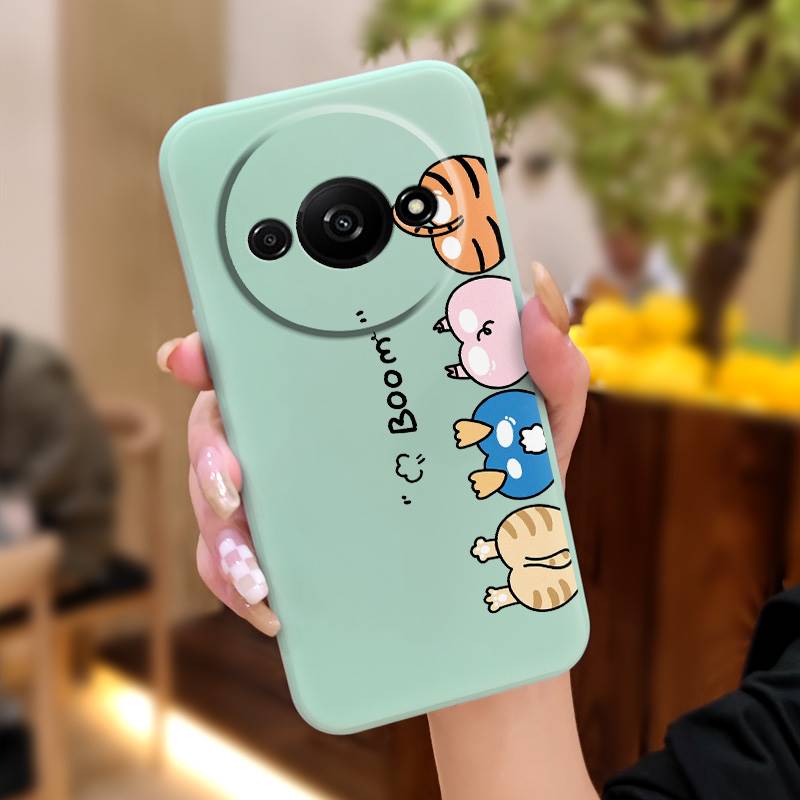 Back Cover Anti-fall Phone Case For Redmi A3 4G/Xiaomi POCO C61 4G soft ...