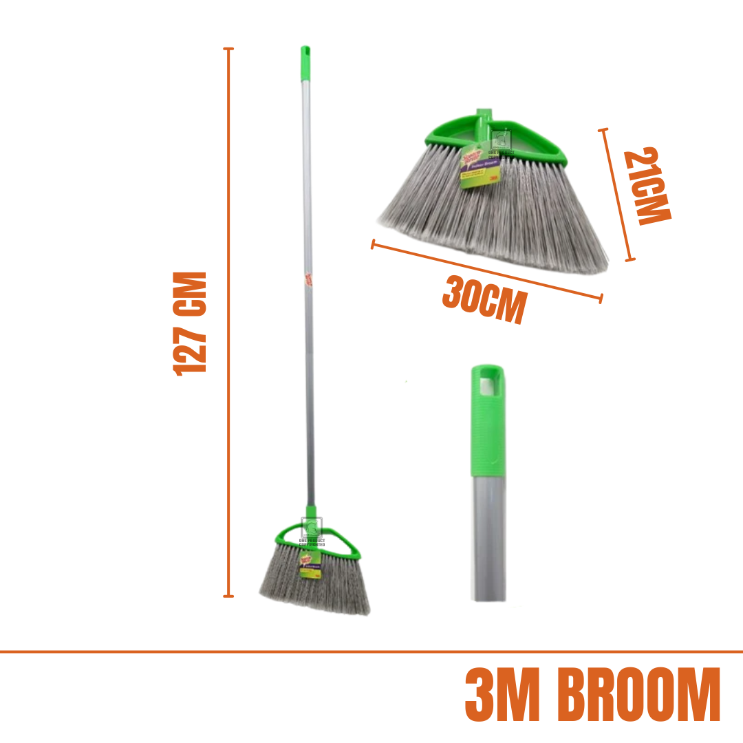 3M Scotch-Brite Indoor Broom & Dustpan | Lazada Singapore