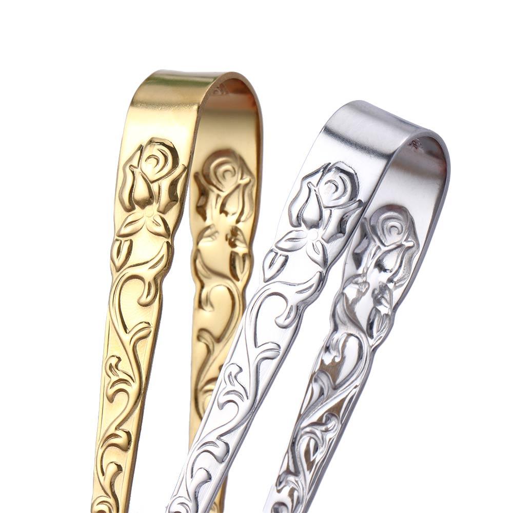 Party Small Dessert Tea Coffee Bar Utensil Ice Tongs Kitchen ...