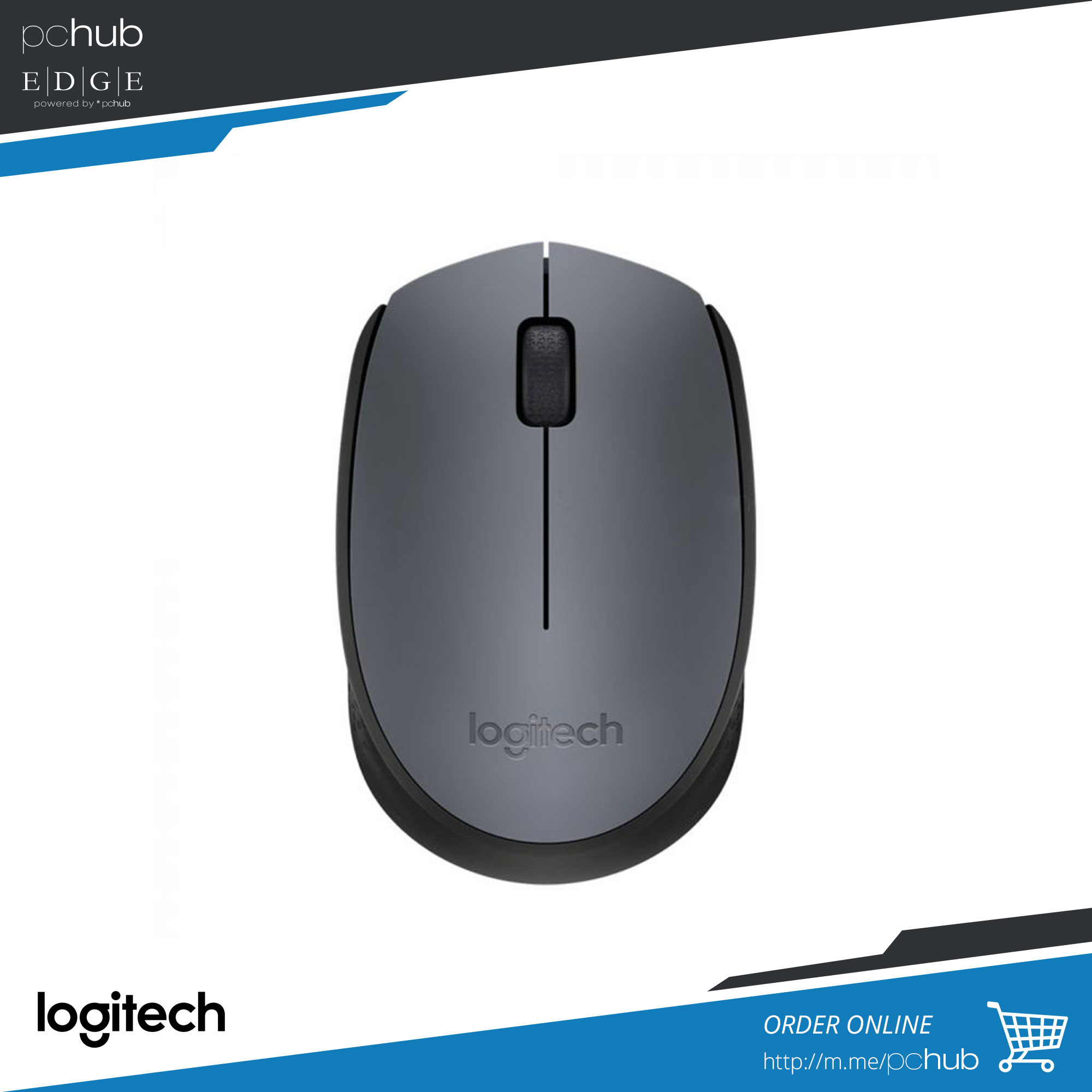 PChub | Logitech M170, wireless mouse, black, pn: M170 910-004658 ...