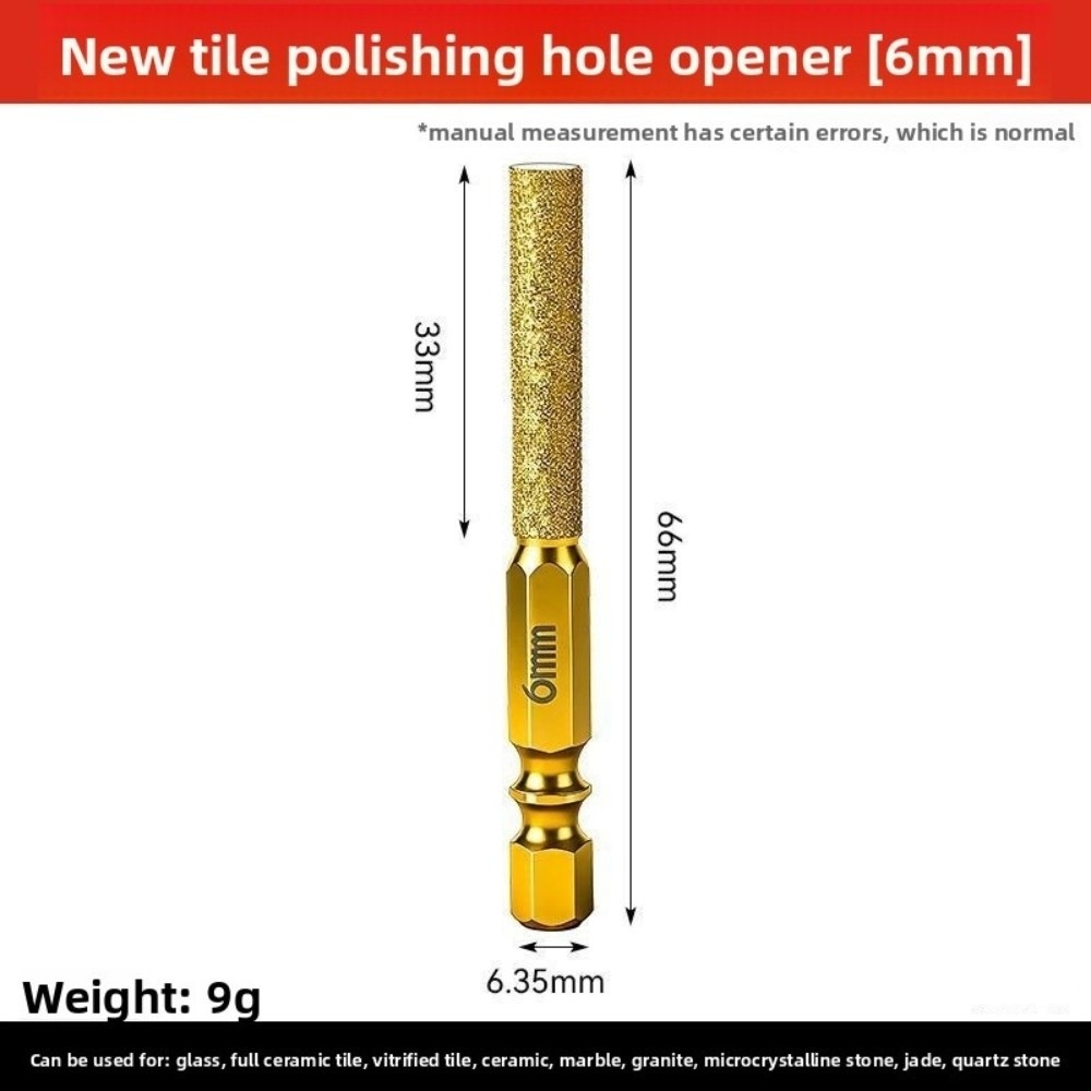 New Hexagonal Shank Dry Ceramic Tile Diamond Drill Bit Portable ...