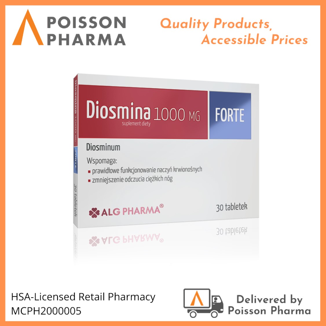 Diosmin, Hesperidin tablets (Diosper 500mg, Diosmina 1000mg Forte ...