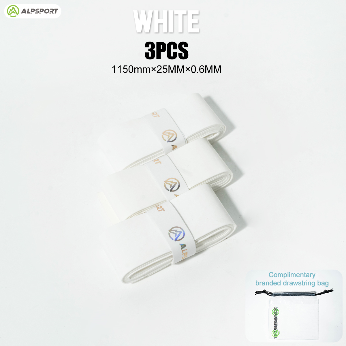 Alpsport AC006 PRO Tennis Racket Tape Badminton Grips Fishing rod grips ...