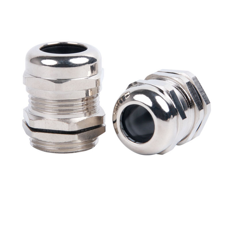 1piece Nickel Brass Metal Ip68 Waterproof Cable Glands Connector Wire ...