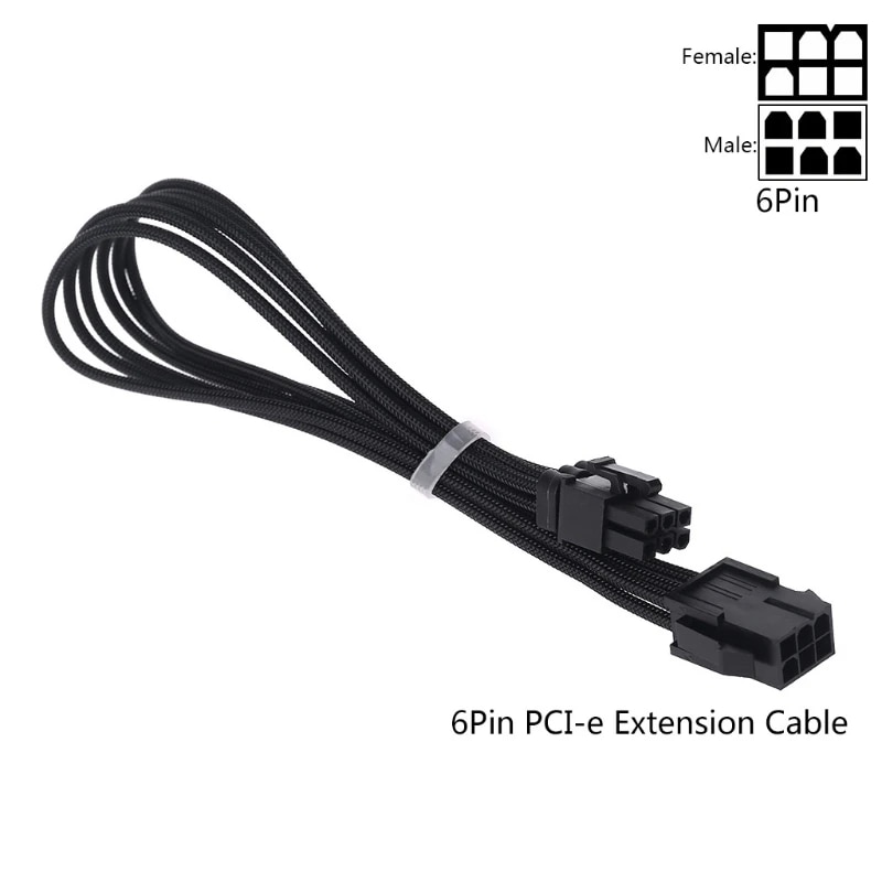 JDB PSU Extension Power Supply Cable 24-pin A TX/EPS/8-pin PCI-E GPU ...