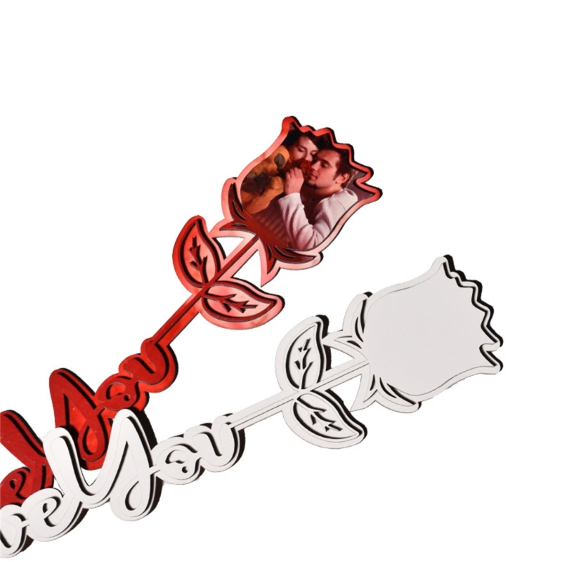 Sublimation Roses MDF Board Memory Plate DIY Heat Transfer Display ...