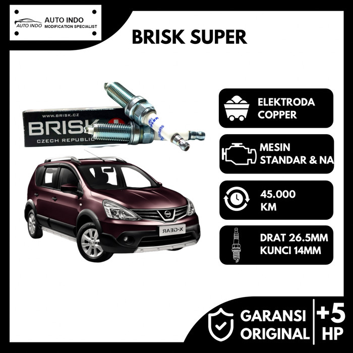 BUSI MOBIL BRISK SUPER MR14LC UNTUK NISSAN GRAND LIVINA | Lazada Indonesia