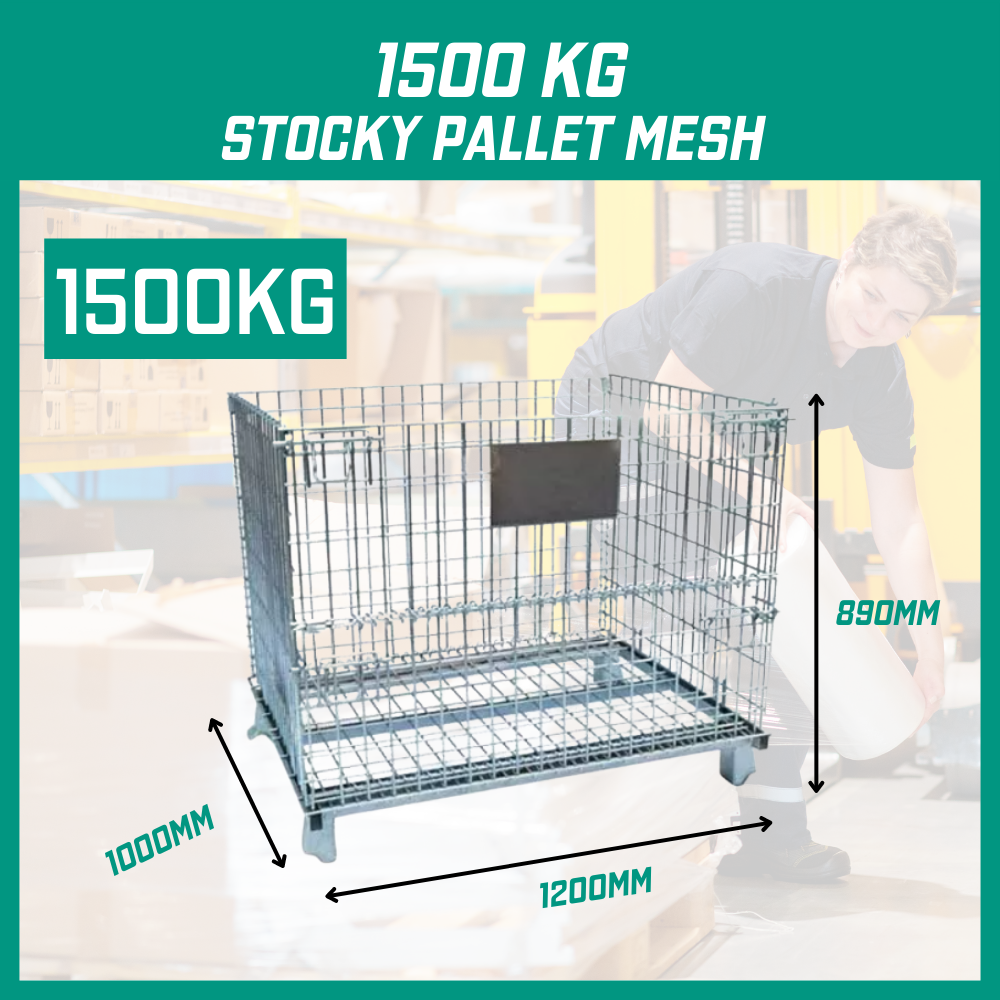 PRESTAR MHE STOCKY Pallet Mesh / Wire Mesh / Storage Mesh Max Load ...