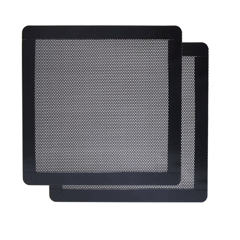 Black Magnetic PVC PC Case Cooling Fan Dust Filter Mesh Computer Guard ...
