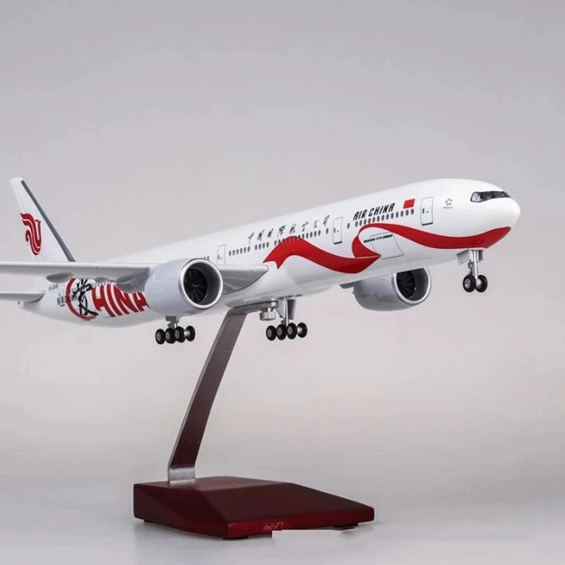 Free Shipping 47CM 1157 Stand-Up Airplane Aviation Boeing 777 B777 ...