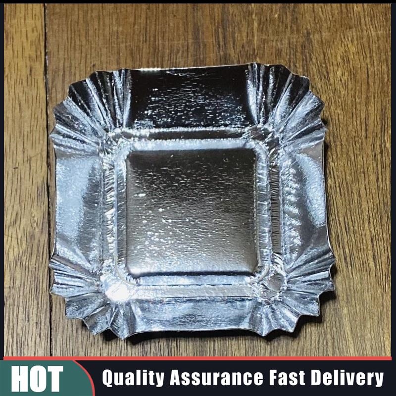 paper plate Laminated / Siomai kikiam tray Hotdog Square cake Plate ...