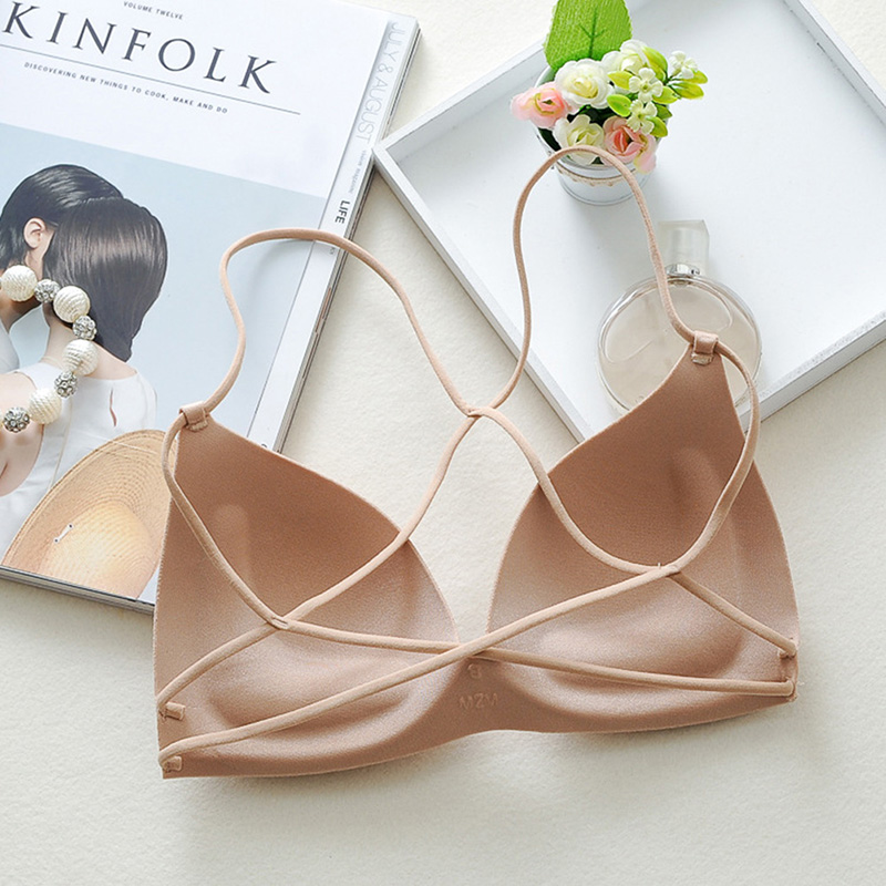 Null Women 'S Bras Seamless Underwear Bra Push Up Bralette Wire Free ...