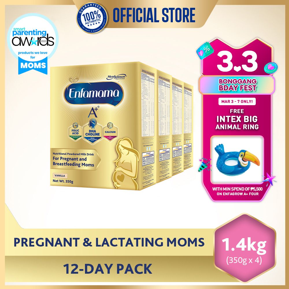 Enfamama A+ Vanilla 1.4kg (350g x 4) Maternal Powdered Drink for ...