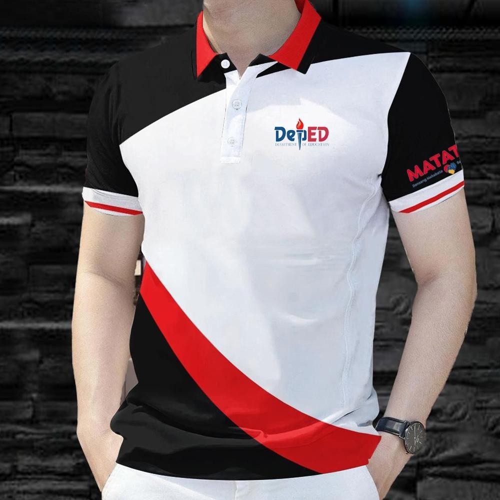 PL-005 DEPED MATATAG POLO UNIFORM FULL SUBLIMATION POLO-Shirt FOR WOMEN ...
