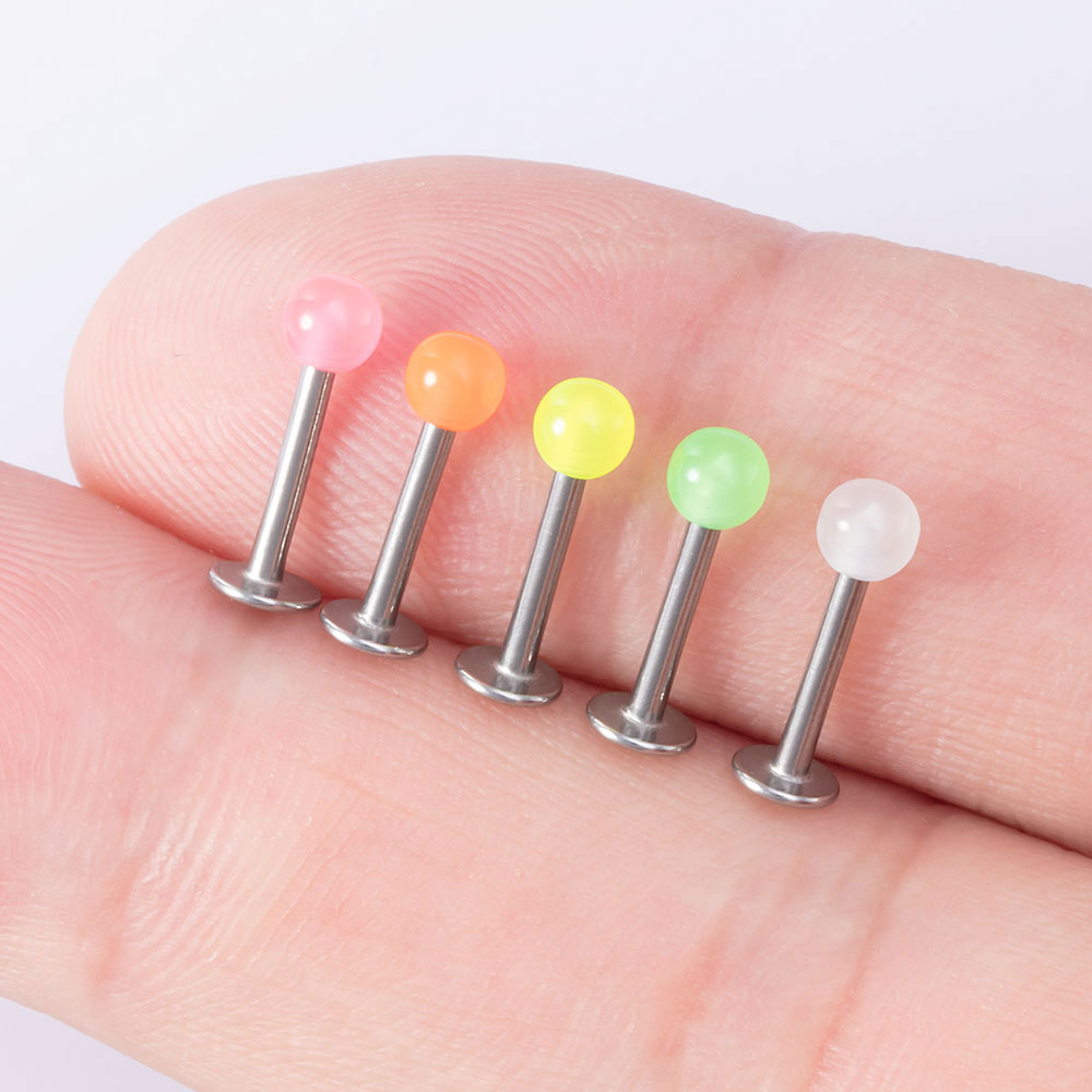【Special offer】Luminous Lip Nail Lip Angle Nail Small Ear Bone Nail ...