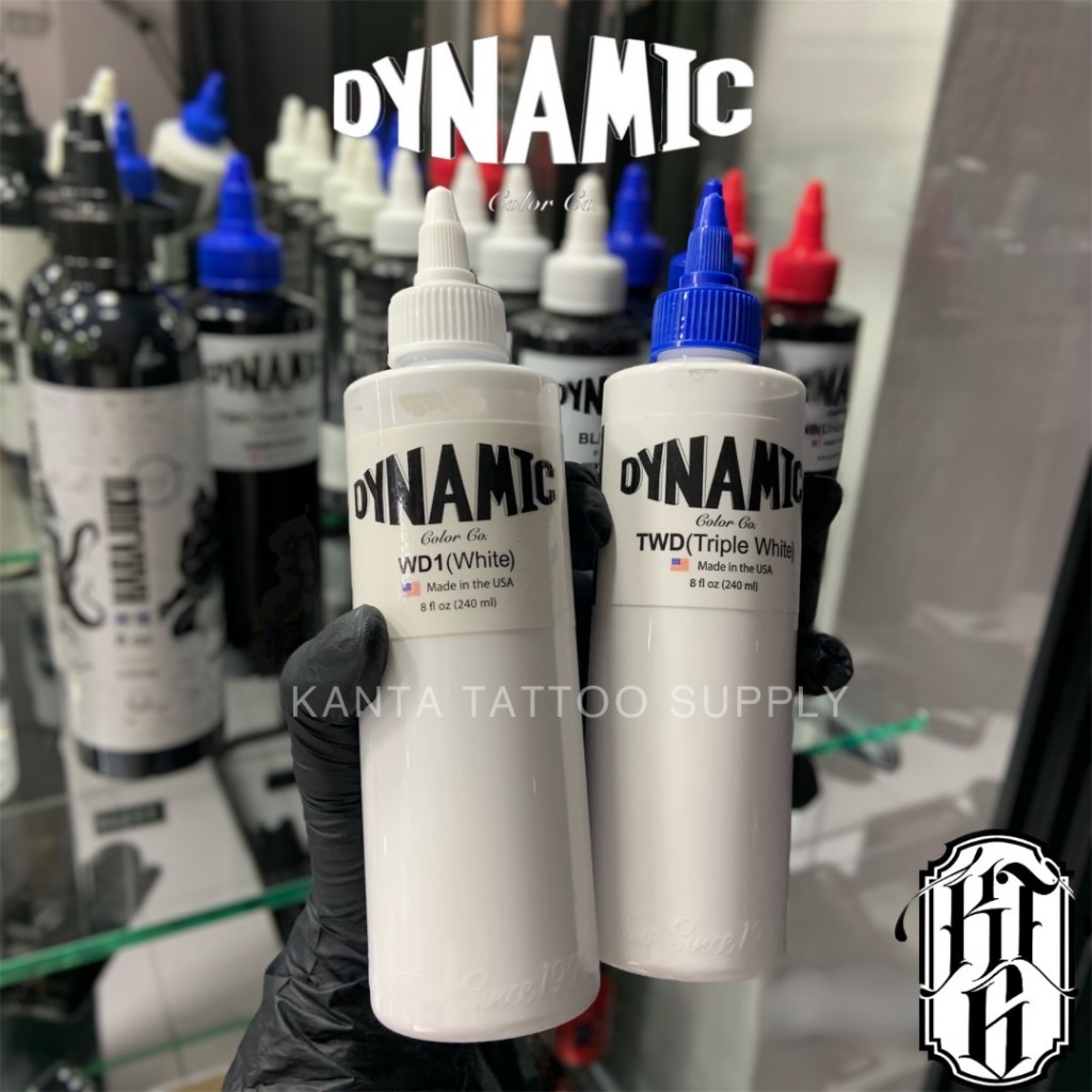 Dynamic ink สีไดนามิก ขนาด 8 oz (นำเข้า USA) สีแท้ 100 - กันตะแทททูซัพพ ...
