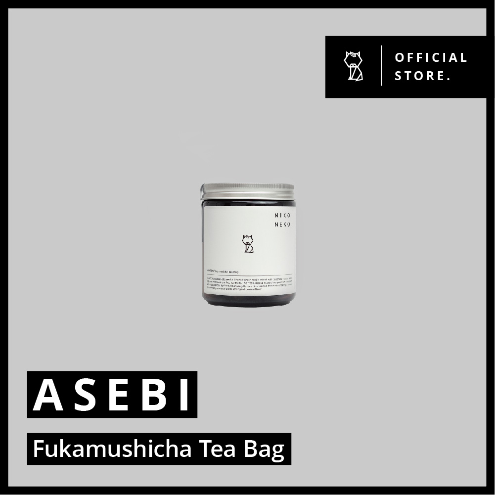 ASEBI / Fukamushicha Tea Bag | ชาเขียว ฟุคะมุชิฉะ Niko Neko Matcha ...