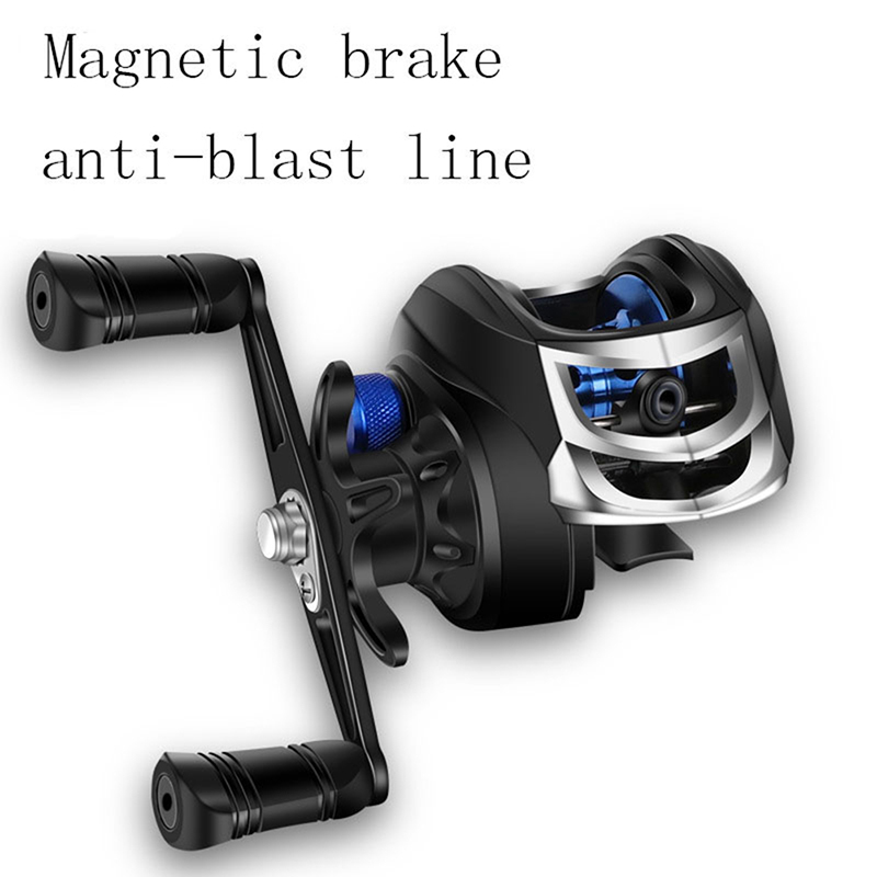 Fishing Reel Left Right Hand Baitcasting Reel Adjustable Brake System ...